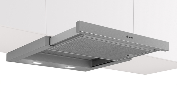 Series 2, telescopic cooker hood, 60 cm, Silver metallic, DFL064W54