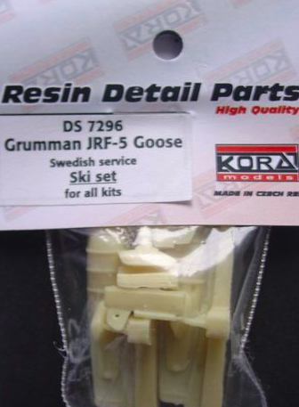 Kora Models DS7296 Grumman JRF-5 Goose - Swedish - Ski set