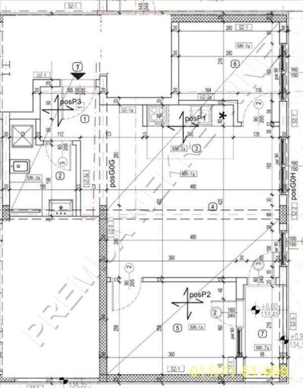 Šejkina, Dvoiposoban stan na prodaju, 48m2, 119.750€