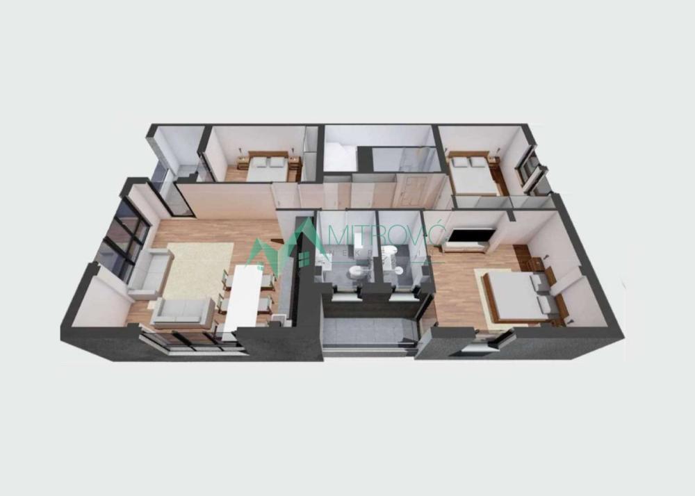Četvorosoban stan na prodaju, 83m2, 235.097€