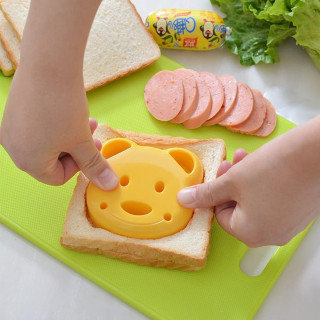 1+1 GRATIS Tost rezač hleba-sendviča u obliku mede