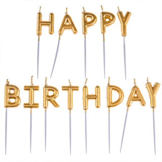 1+1 GRATIS Rođendanske svećice za tortu - Happy Birthday
