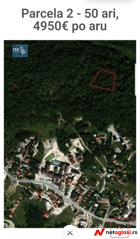 Prodajem plac na Kopaoniku