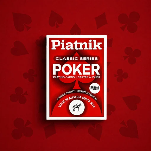 Piatnik Karte Klasik Poker Crvene
