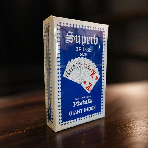Piatnik Karte Superb Giant Index Plave