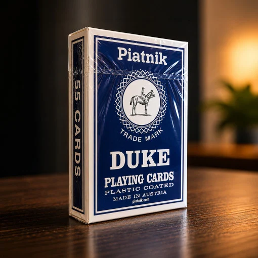 Piatnik Karte Duke Plave