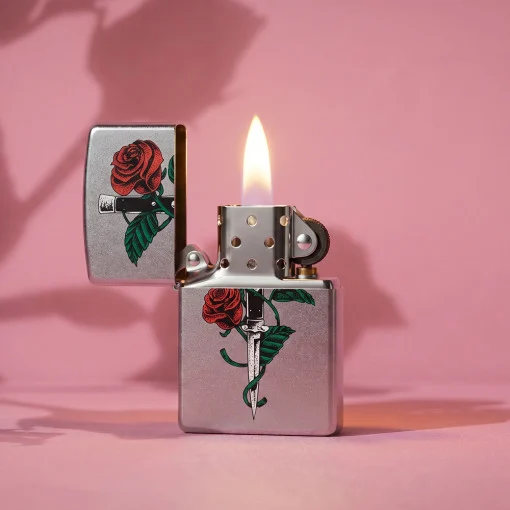 Zippo Upaljač - Rose Dagger