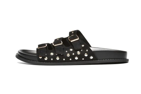 LP942616BLK - Ženske ravne papuče