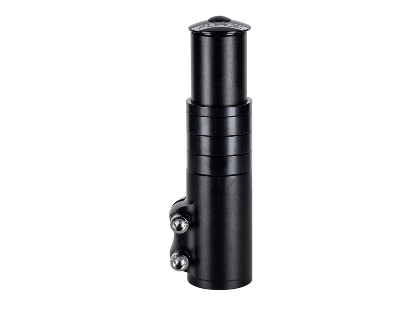 Adapter viljuške Force 1 1/8''Al,132mm, mat crna