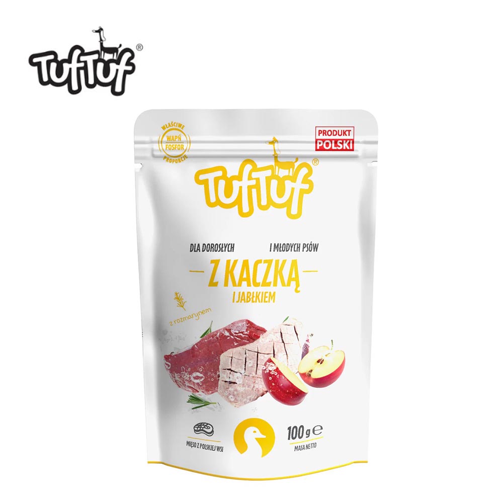 TufTuf sos za Pse, Pačetina i Jabuka - 500g