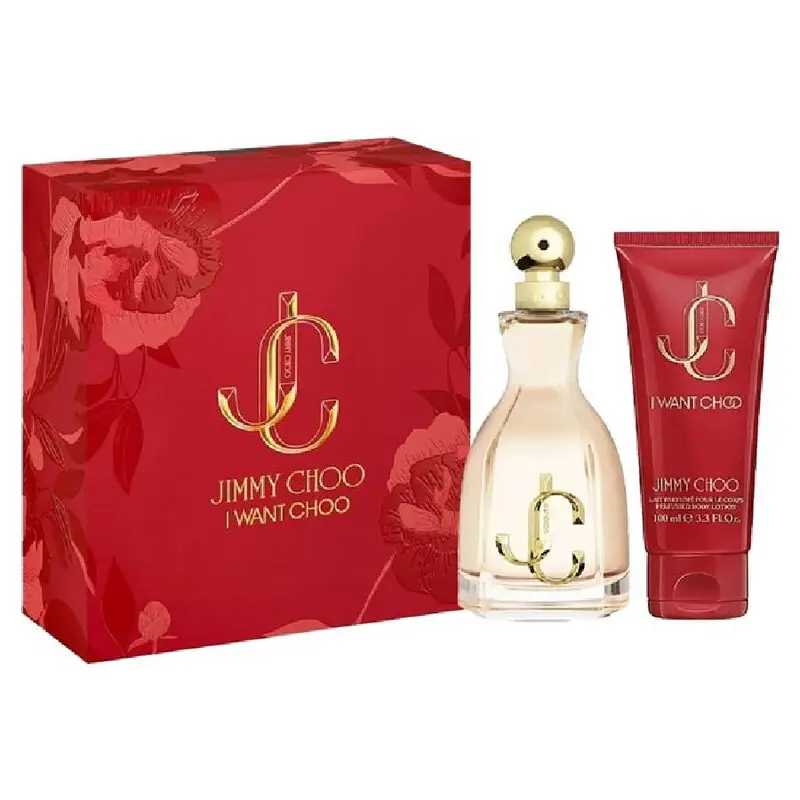 Jimmy Choo Ženski parfemski set I Want Choo EDP, 60ml +Losion za telo, 100ml