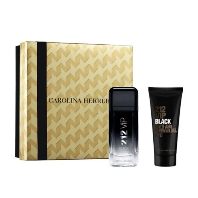 Carolina Herrera Muški parfemski set 212 Vip Black EDP, 100 ml+Gel za tuširanje, 100ml