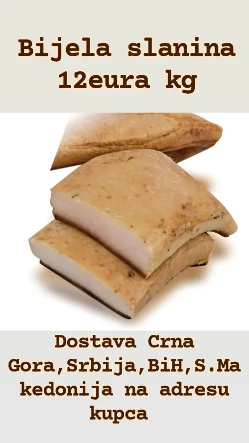 Bijela slanina 12e kg