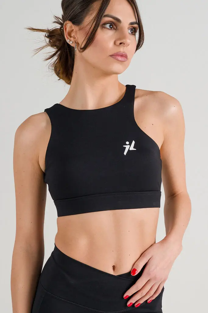 Tyro Ženski sportski top Mod Top, Crni