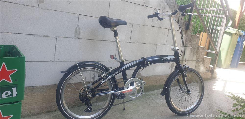 CYCO Alu sklopiv Germani SRAM 1x7 ekstra 20