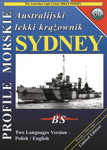 Profile Morskie 65 Australijski lekki krążownik HMAS SYDNEY