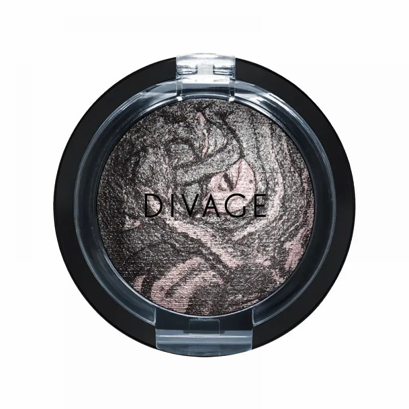 DIVAGE Monosenka za oči COLOUR SPHERE BAKED 14 Satin Smart Grey