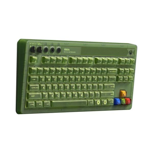 Bežična tastatura 8BitDo Retro 87/mehanička/RGB/XBOX Green + Dual Super Buttons