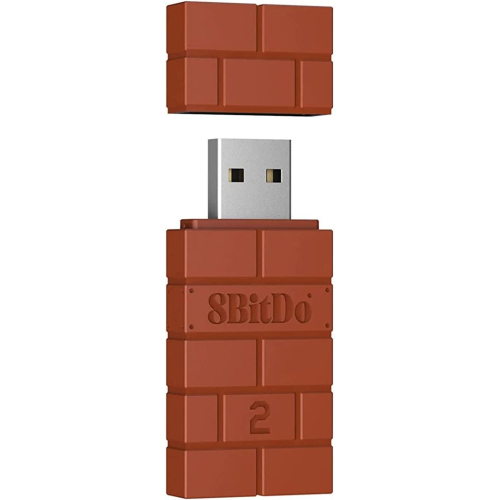 Univerzalni gamepad adapter 8BitDo USB Wireless Adapter 2 PC/PS/Mac/Xbox/Switch/Android brick