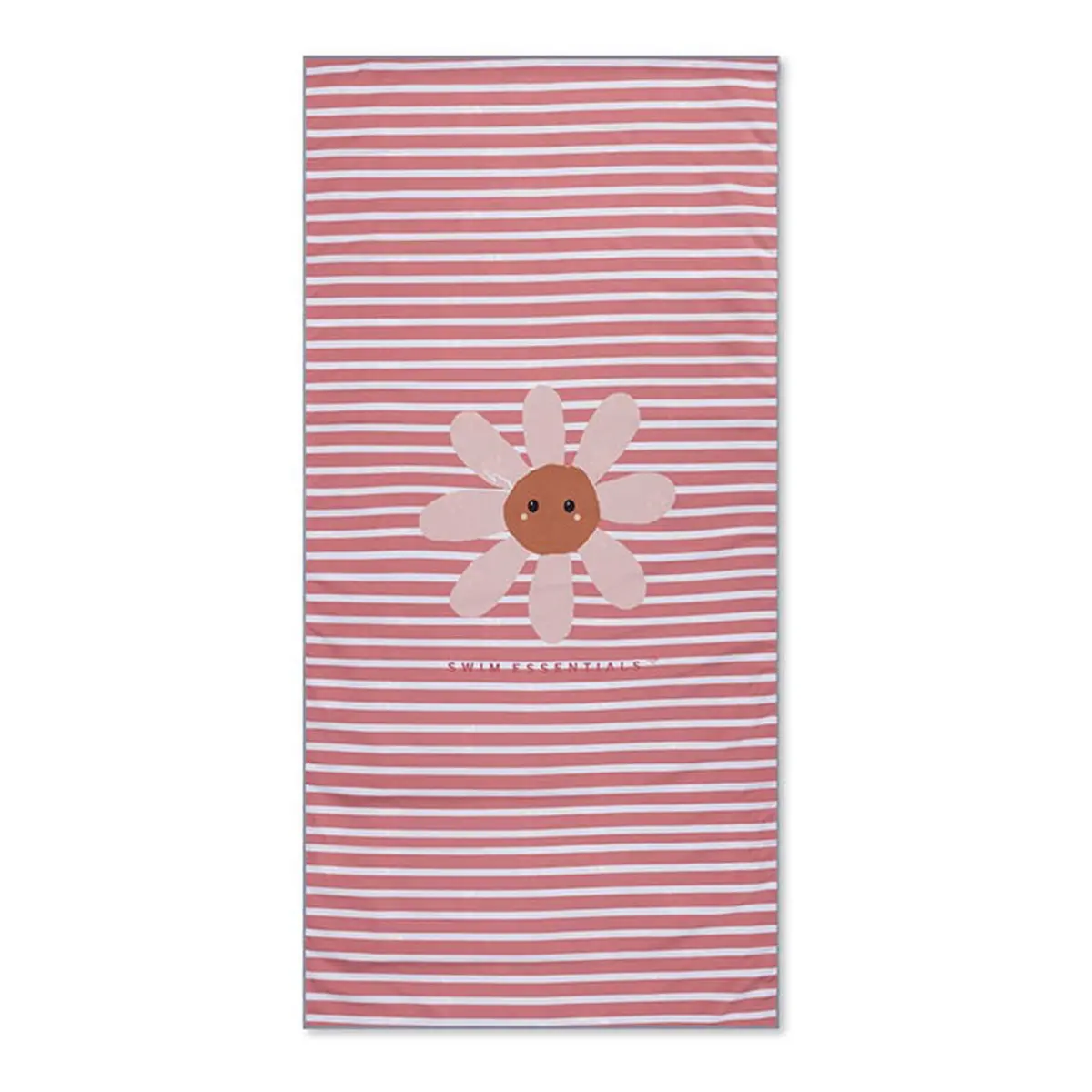 Swim Essentials Peškir za plažu za devojčice, 135x65cm, Roze-plavi