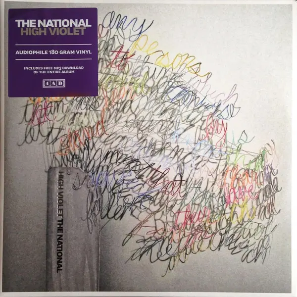 THE NATIONAL High Violet 2LP -