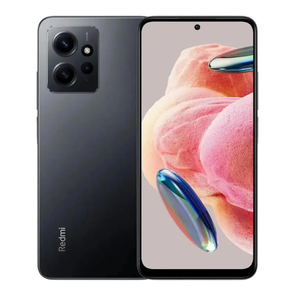 Xiaomi Refabrikovani mobilni telefon Redmi Note 12 4G, 6.67", 50 MP, 13 MP, 4/128GB, Grade-B, Onyx Gray