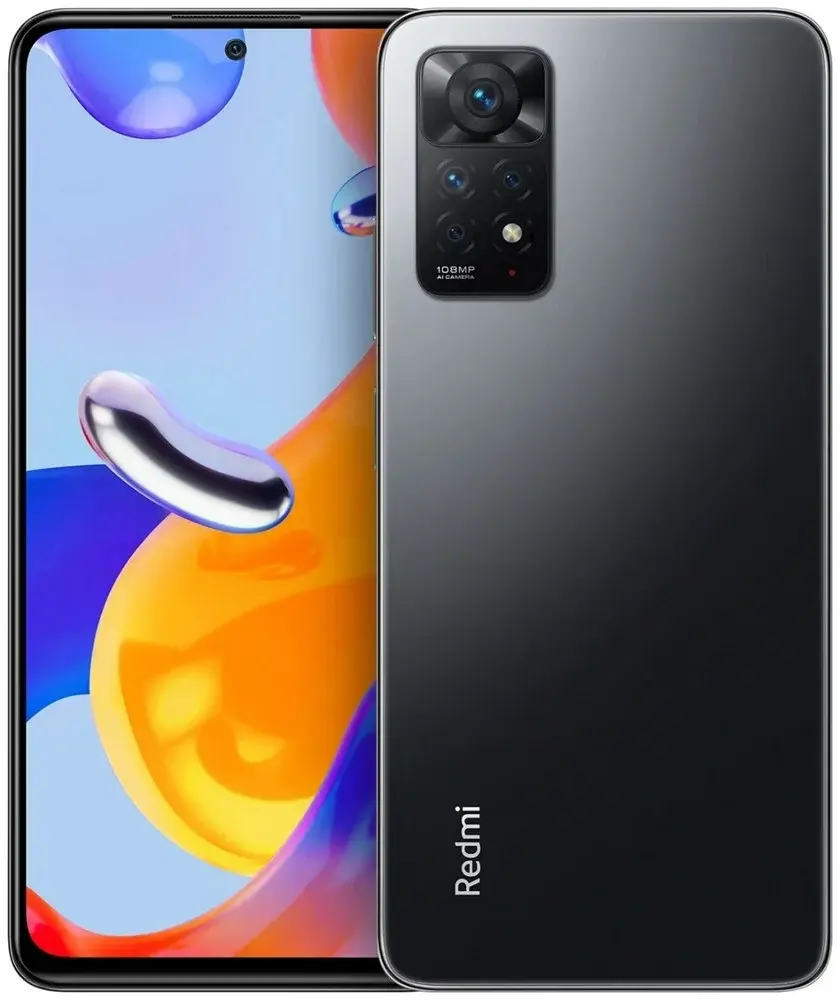 Xiaomi Refabrikovani mobilni telefon Redmi Note 11 Pro, 6.67", 108 MP, 16 MP, 6/64GB, Grade-A, Graphite Gray