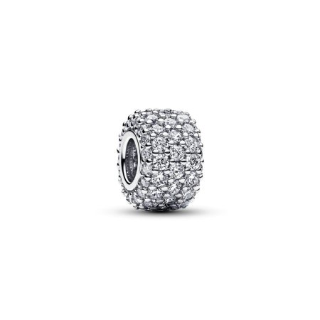 Privezak Trostruki pavé red