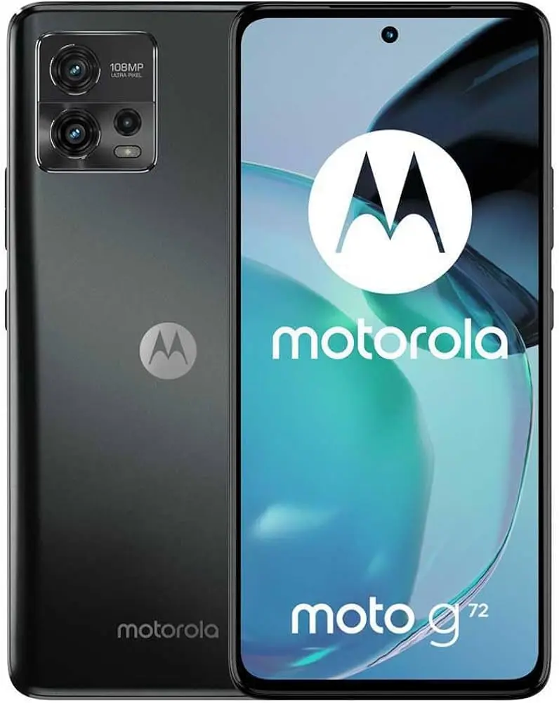 Motorola Refabrikovani mobilni telefon G72 4G, 6.5", 108 MP, 16 MP, 6/128GB, Grade-B, Meteorite Gray