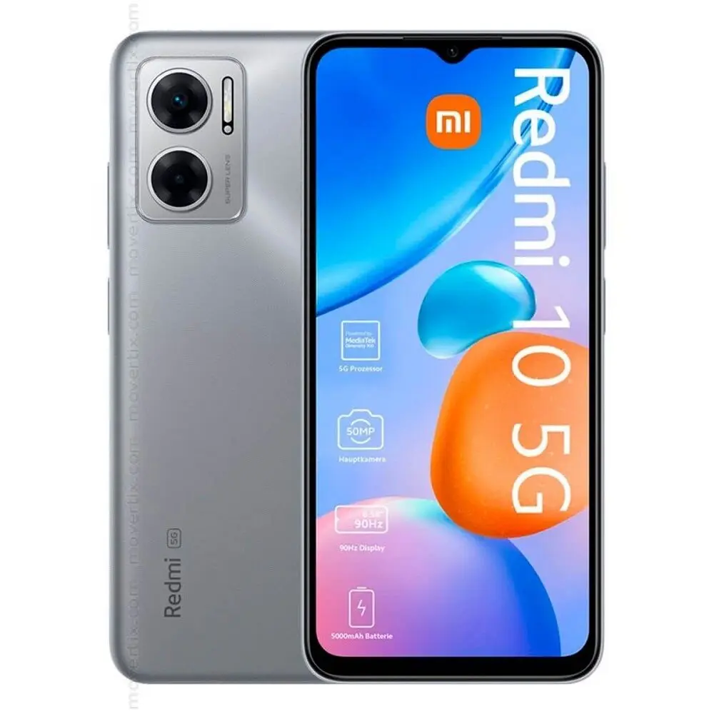 Xiaomi Refabrikovani mobilni telefon Redmi Note 10, 6.43", 48 MP, 13 MP, 4/128GB, Grade-B, Chrome Silver