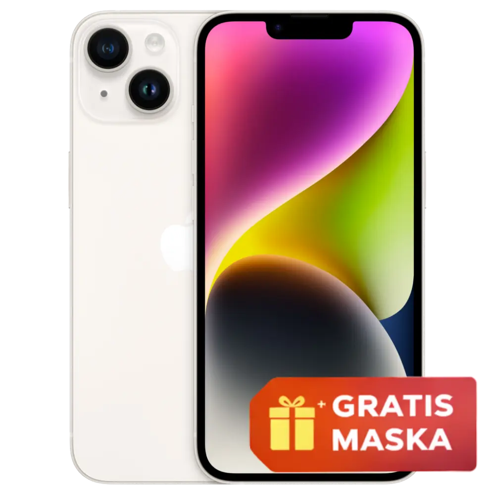 Apple Refabrikovani mobilni telefon iPhone 14, 6/128GB, Beli