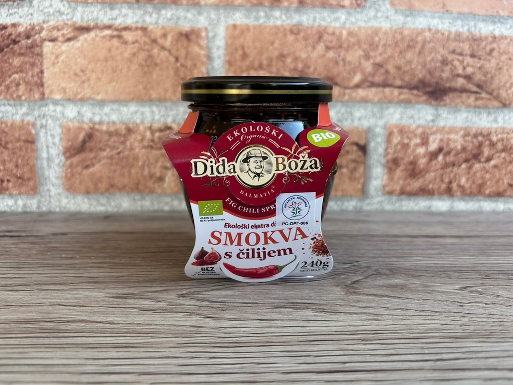 Ekološki Ekstra Džem Smokva s Čilijem 240g
