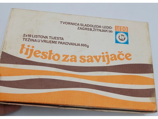 LEDO Tijesto za Savijače Jugoslavija 1979 godina