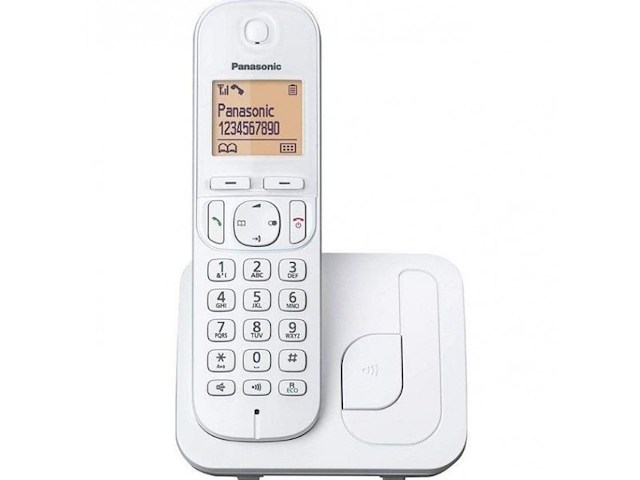 PANASONIC KX-TGC210SPW BEŽIČNI Telefon, BELA BOJA