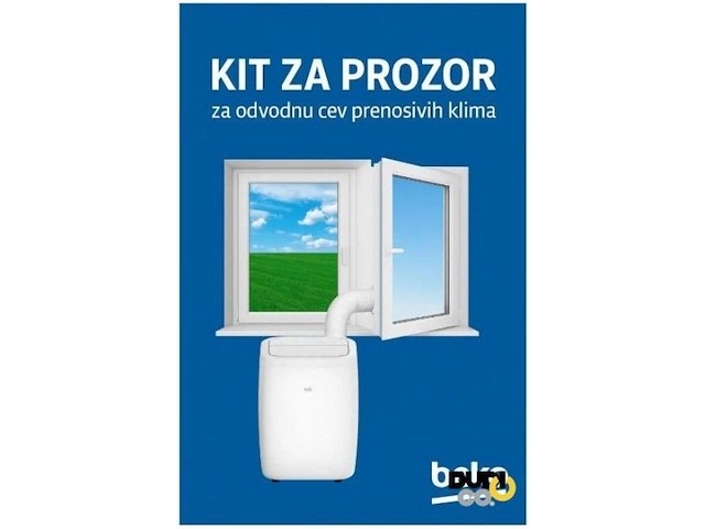 BEKO KITCLIM KIT ZA PROZOR ZA ODVOD ZA POKRETNE Klime