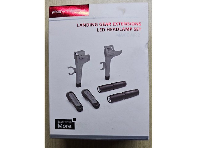 PGYTECH Landing Gear Extensions LED Headlamp DJI Mavic