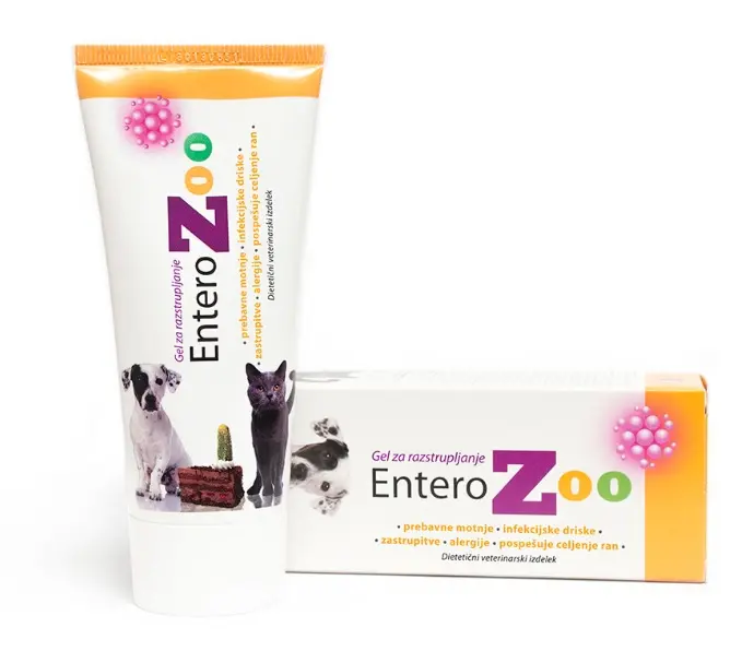 Bioline Products Digestivni adsorbent za pse i mačke za detoksikaciju i podršku varenju, EnteroZoo silikatni gel, 100g