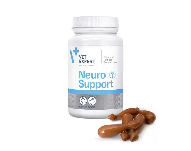 VetExpert Dodatak ishrani za pse i mačke za podršku nervnom sistemu i oporavku, Neuro Support kapsule, 45 kom