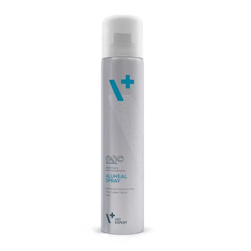 VetExpert Sprej za pse i mačke za zaštitu i negu kože nakon operacija i povreda, AluHeal Spray (sa aluminijumom), 200ml