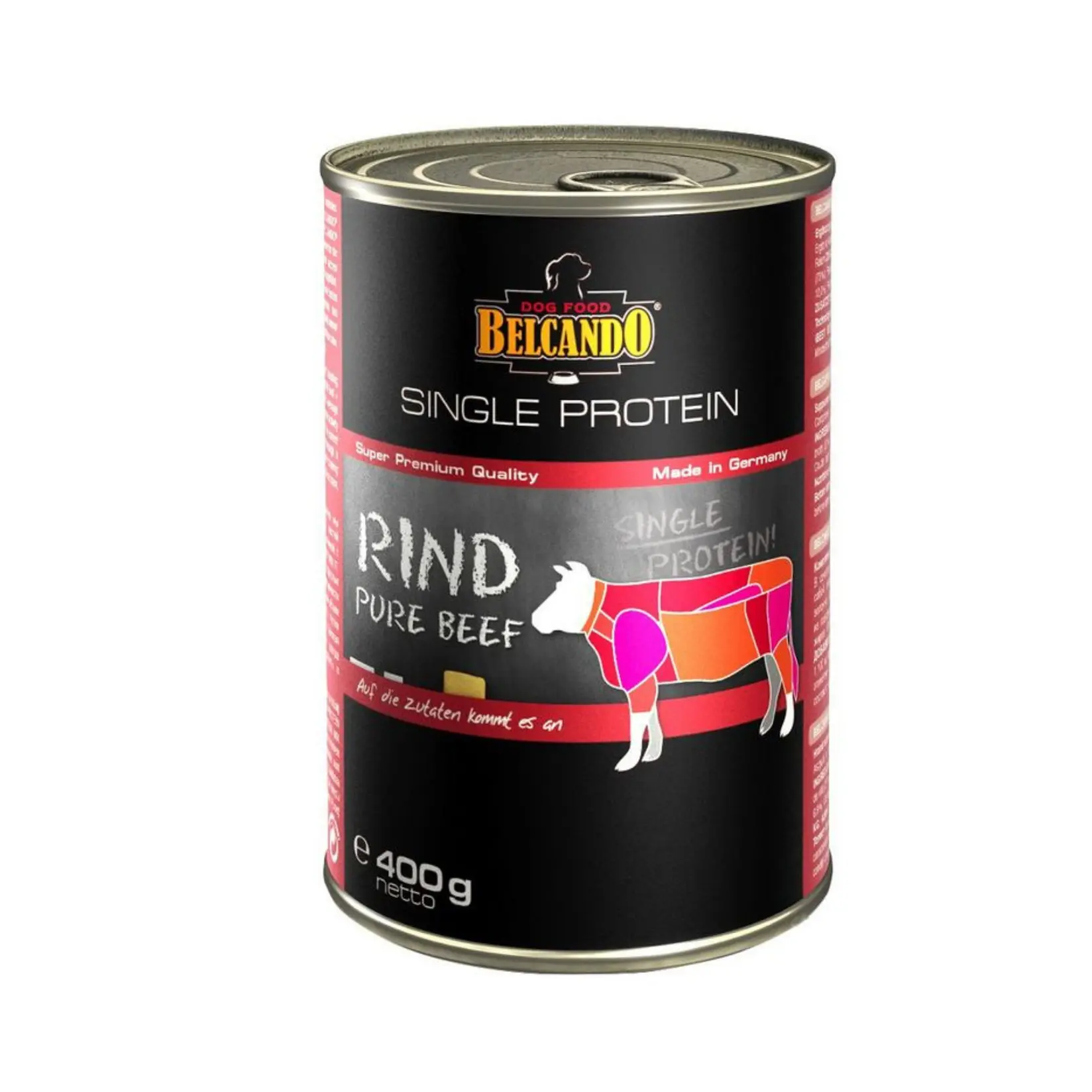 Belcando Vlažna monoproteinska hrana za pse u konzervi bez žitarica, Single Protein, Sa govedinom, 400g