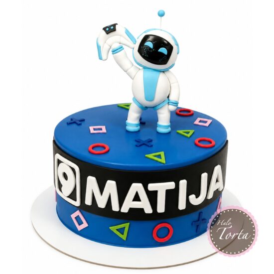 PlayStation Robot Gamer torta