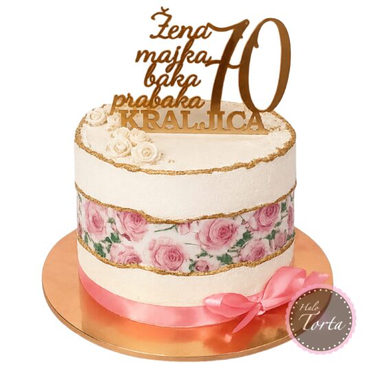 Torta Žena, majka, kraljica, baka