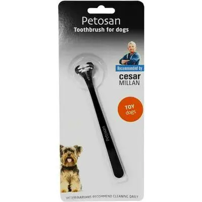 Petosan Četkica za zube za male pse sa dvostrukom glavom za efikasno čišćenje, Double Headed Toothbrush Small