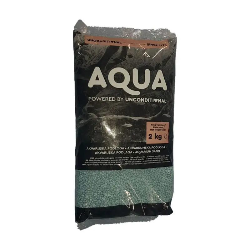 AQUA Kvarcni šljunak za akvarijum, 2 kg, 2-3 mm, Multicolor