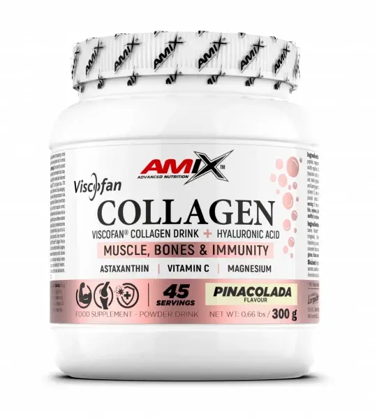 Amix Kolagen Viscofan Collagen Drink, Vanila, 300 g