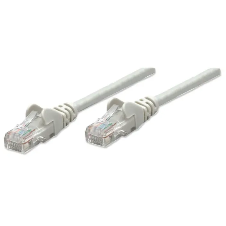LAN UTP kabl intellinet 340380 Cat6 CCA//Sivi/1,5m