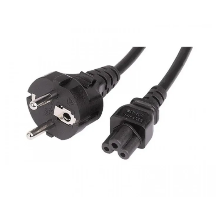 Kabl za LAP TOP - detelina 1.5m crni