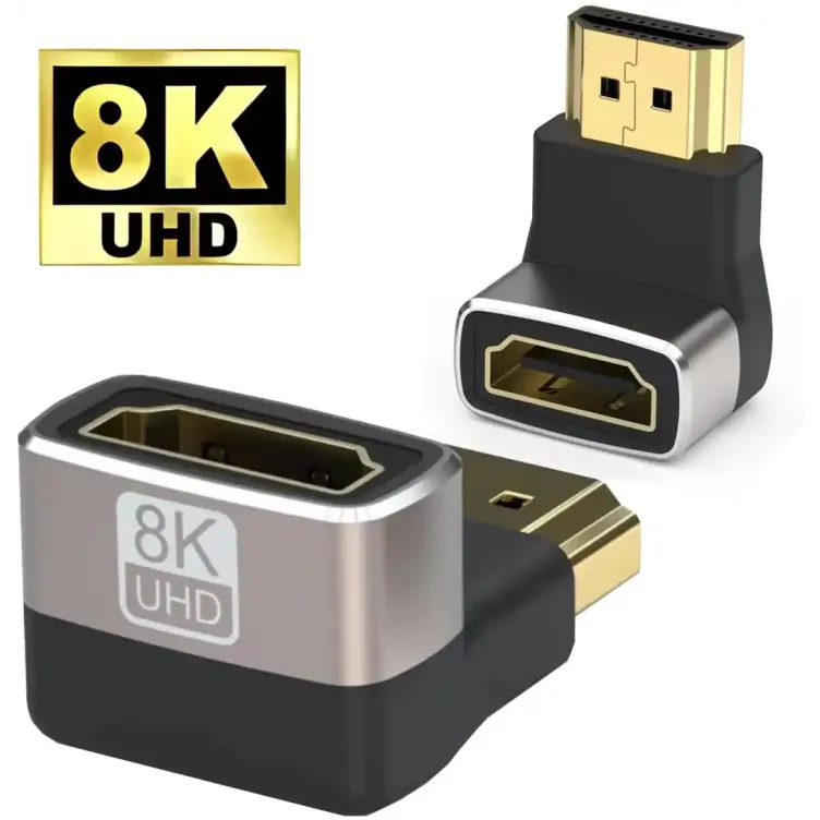 Kettz 8K HA-K908 HDMI adapter ugaoni 90°