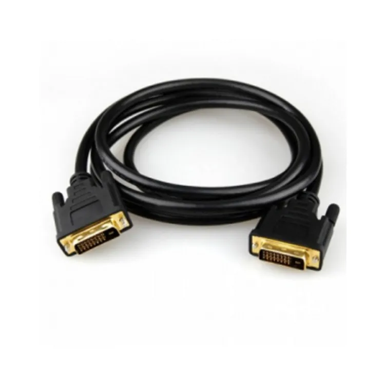 Kabl DVI-D Dual Link - DVI-D Dual Link M/M 1.8m feritno jezgro crni