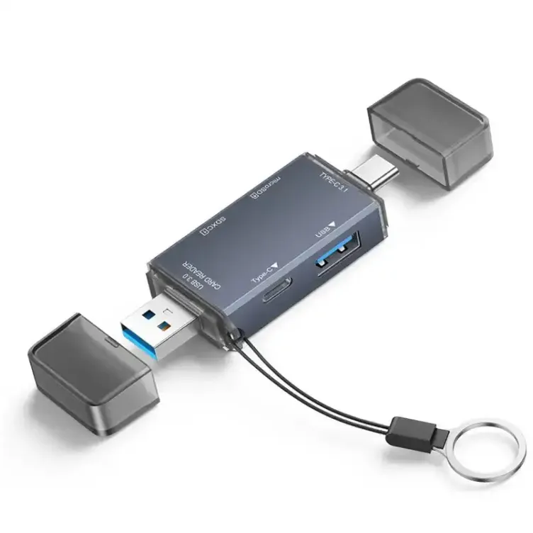 Kettz KT-CR61 čitač kartica 6 u 1 SD 3.0 TF 5Gbps